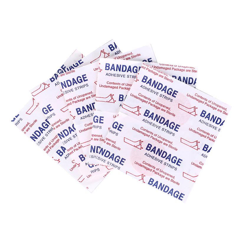 Buy 50Pcs/Pack Flexible Band Aid Plaster Health Care Sterile Hemostasis ...