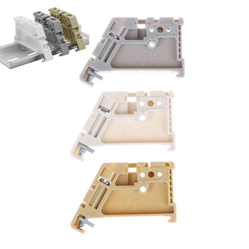 Buy 10Pc Ew-35 Sak Jxbs-Bf Terminal Din Rail End Bracket Terminal ...