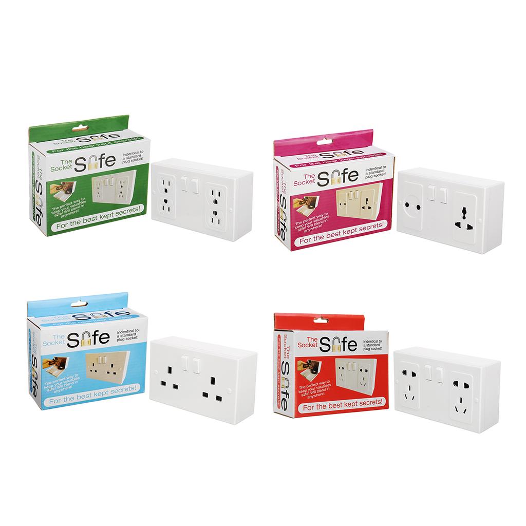 Buy Hidden Home Wall Socket Safe Box Security Secret Valuable Money ...