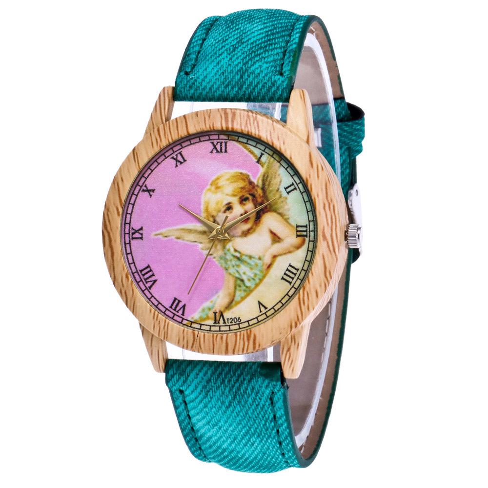 Buy Watch Little Angel Crescent Watch Women's Watch Trend Quartz Watch ...