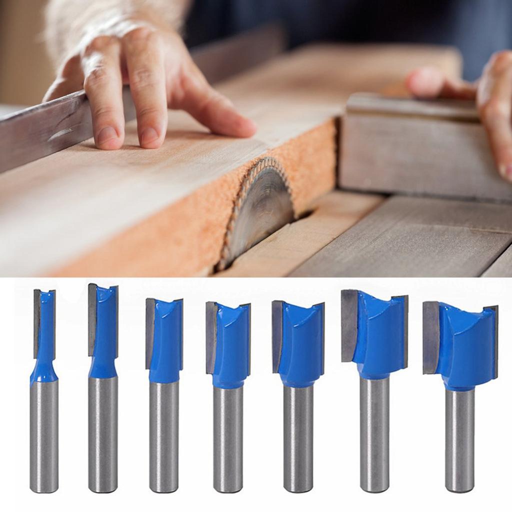 Buy 8 Mm Shank Straight / Dado Router Bit Set Diameter Woodworking ...
