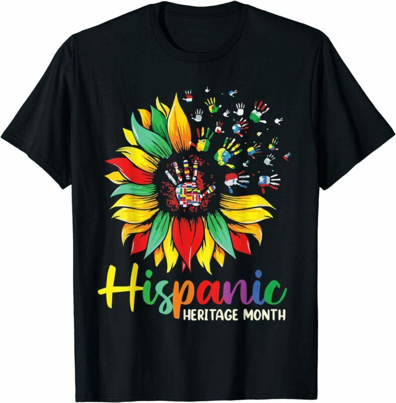 Satın alın Hispanic Heritage Month Woman Latino Countries Flag T T ...