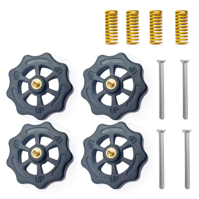 Buy 4PCS 3D Printer Accessories CR10 Hot Bed Leveling Nut Ender3 Hand ...