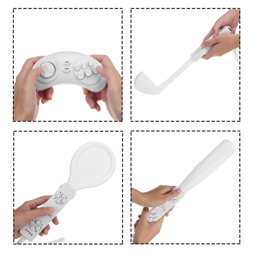 Buy Somatosensory Game Console Built-in 48 Games Motion Sensing Fitness ...