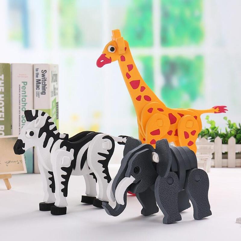 Buy Foam DIY Animal Model 3D Kids Education Toy at affordable prices ...