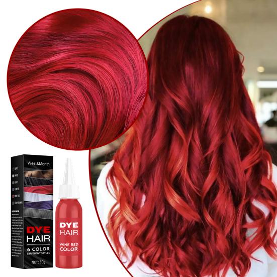 30g Hair Color Cream Alta Saturación Larga Duración Excelente ...