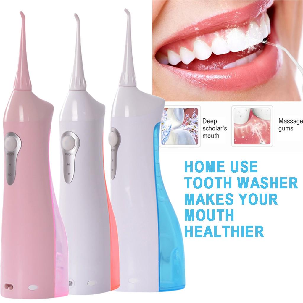Fashion Portable Tooth Punch Electric Tooth Cleaner Household Clean ...