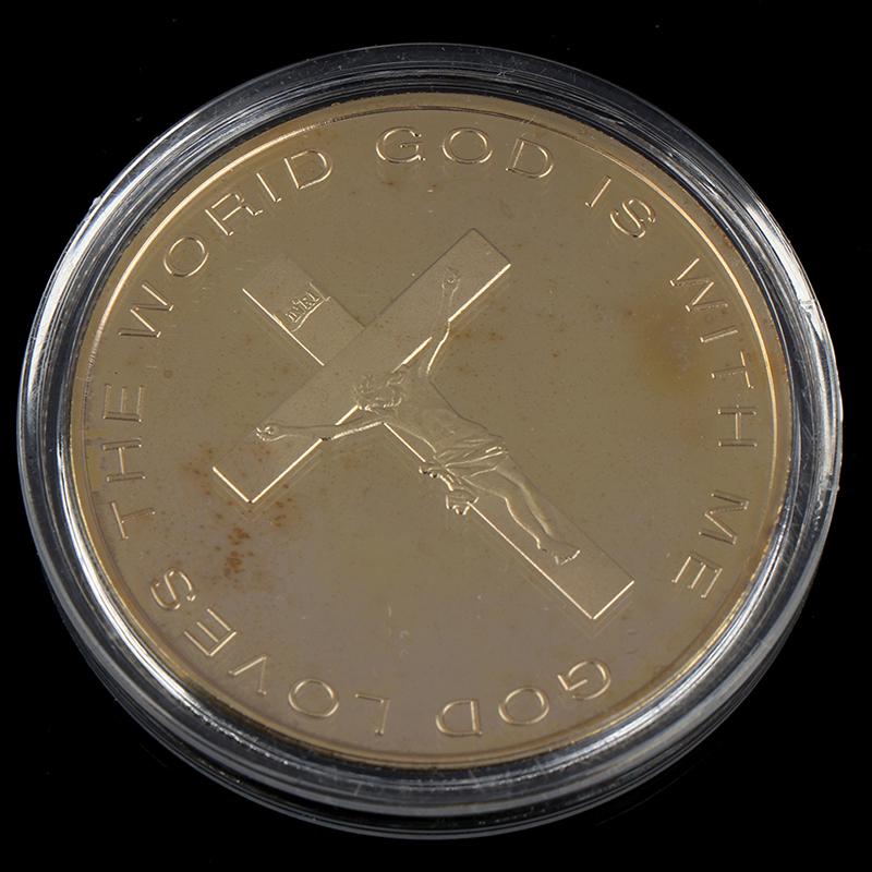 Jesus Christ Religion Commemorative Coin Collection Gift Souvenir Art ...