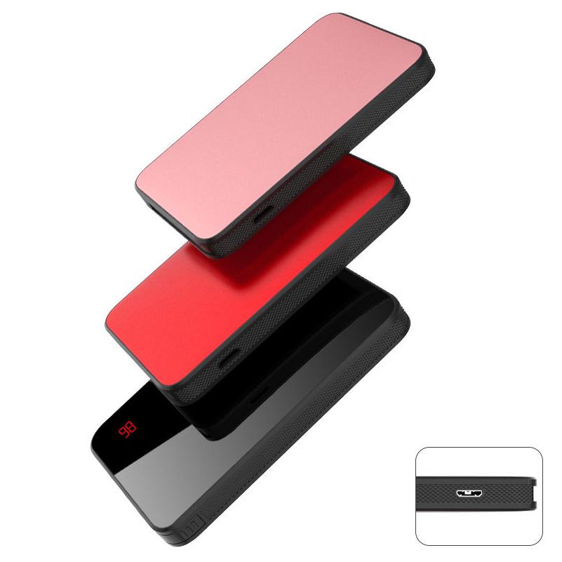 Buy 8000mAh Mini Power Bank Built In Cable External Battery Pack Mobile ...