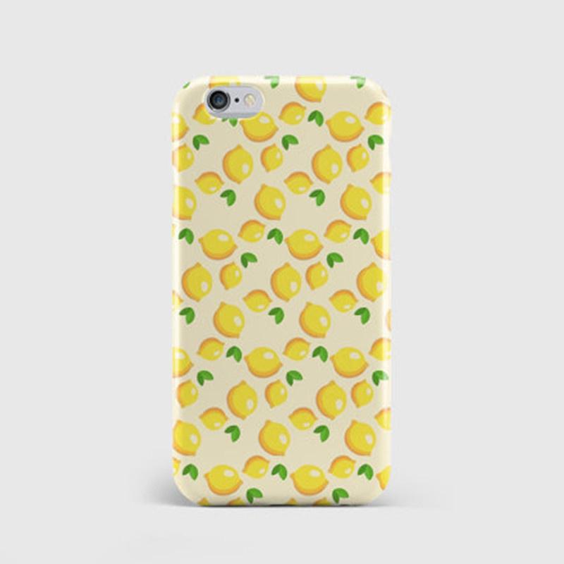 Buy Lemon Squeezy Iphone Case ,Fruity Print ,Fruit Pattern Case ,Iphone ...