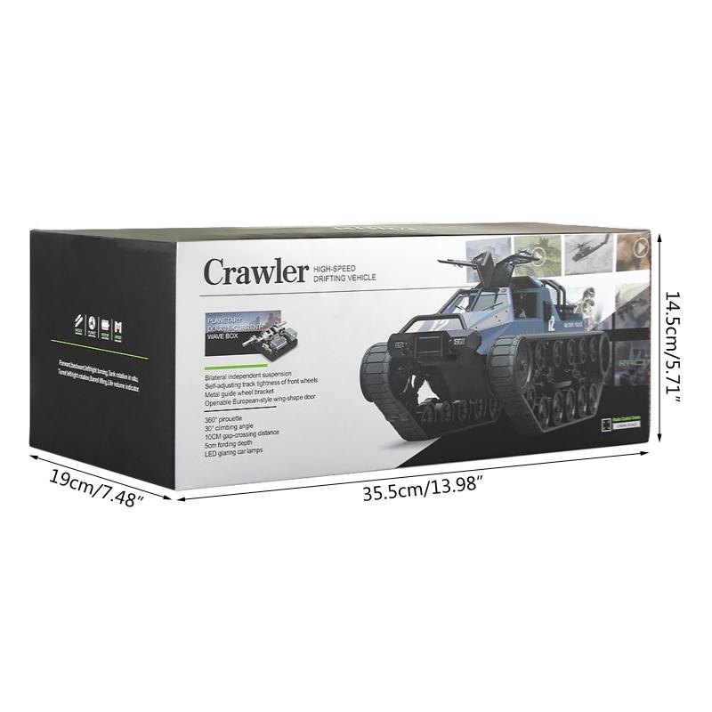 Buy 1:12 Scale Tracked Vehicle Remote Control High Speed Drift Climbing ...
