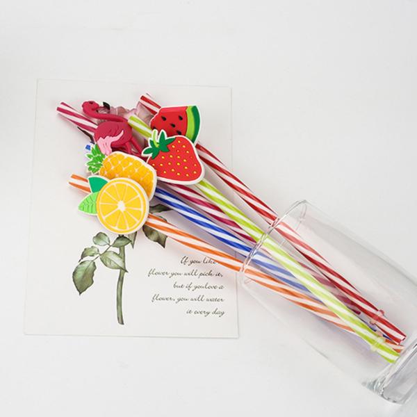 Buy 12pcs Drinking Straws Decorative Reusable Drinking Pipettes for ...