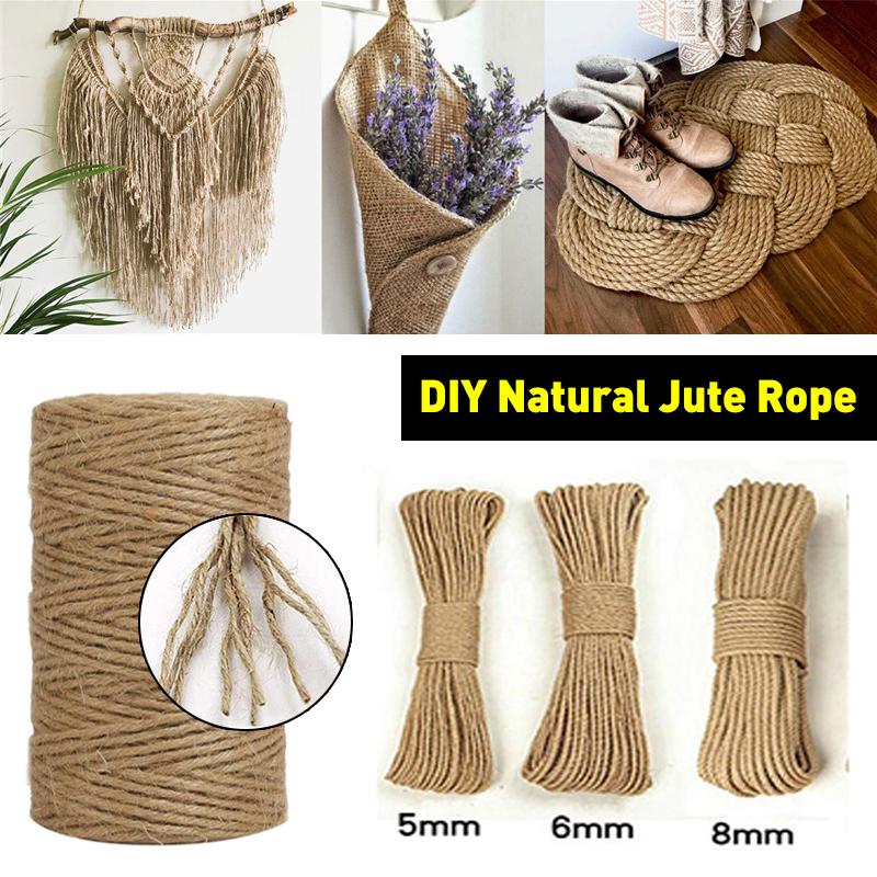 Cheap Jute Twine String Rope,Garden Decoration Cord,3 Ply,5mm,6mm,8mm ...