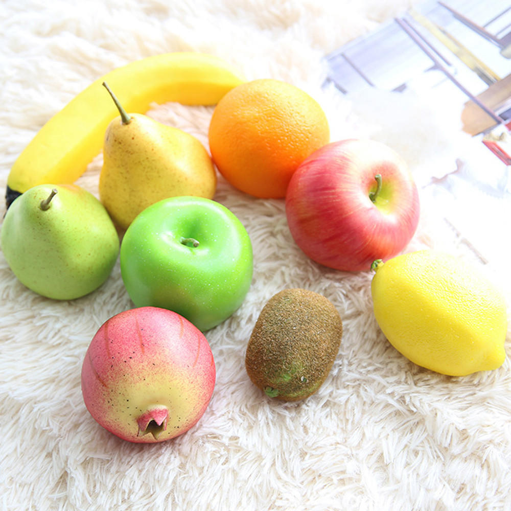 Buy HS Artificial Fruit Simulation Fake Food Lifelike Photo Props ...