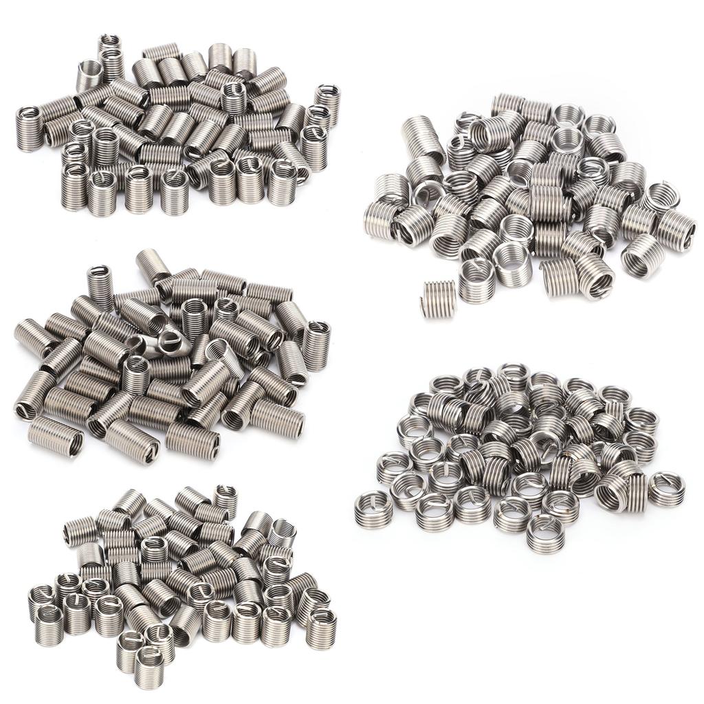 Buy 50Pcs Wire Thread Insert Sleeve Bushing Screw Protective Coil Screw ...