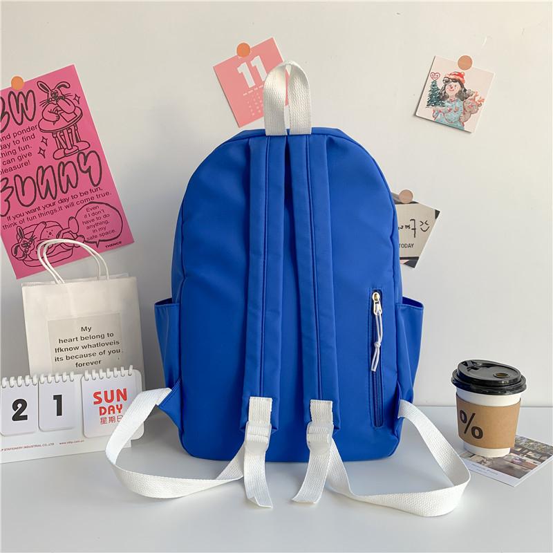 Buy Contrast Color Backpacks School Bags For Teen Girls Laptop Backpack ...