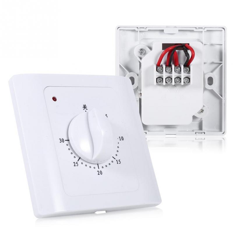 Buy 1Pc AC 220V 10A 30Min Electric Time Countdown Digital Time Plug ...