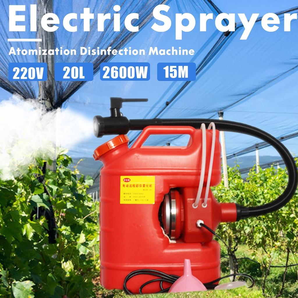 Buy High-power Motor 2600W 20L Spray Distance Electric ULV Sprayer ...