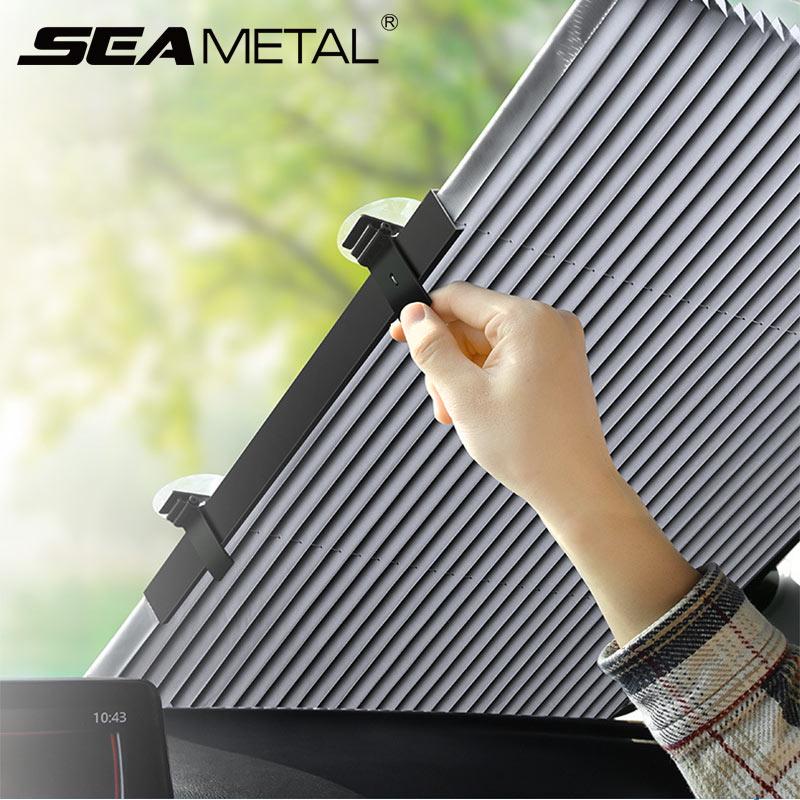 Buy Car Sun Shade Retractable Car Windshield Visor Sun Shade Car Front ...