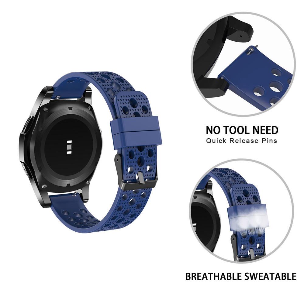 Buy Silicone Bracelet Strap Porous Watch Band For Samsung Gear S3 ...