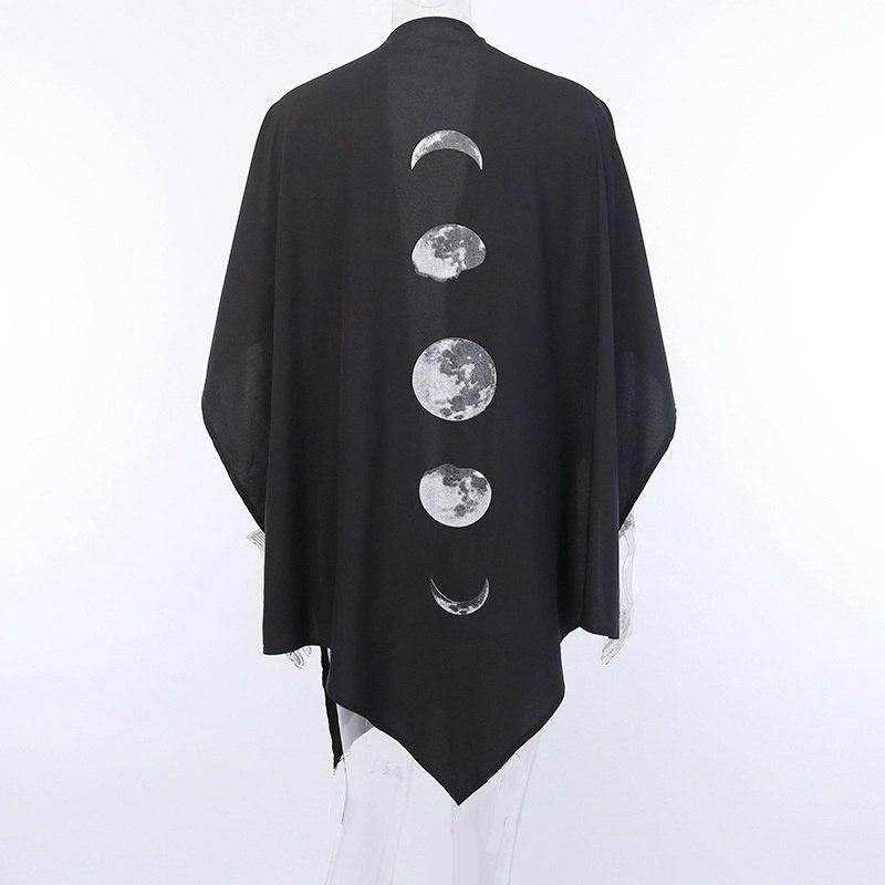 Buy Asymmetric Hemline Fashion Women's Wrapped Shawl Gothic Steampunk ...