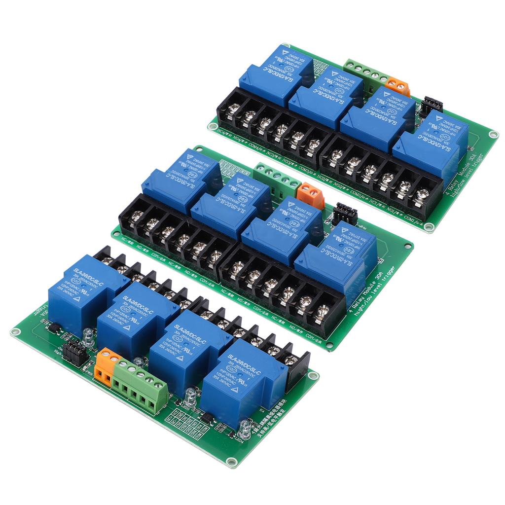 Buy Relay Module 4 Channel Circuit Automatic Control High Low Level ...