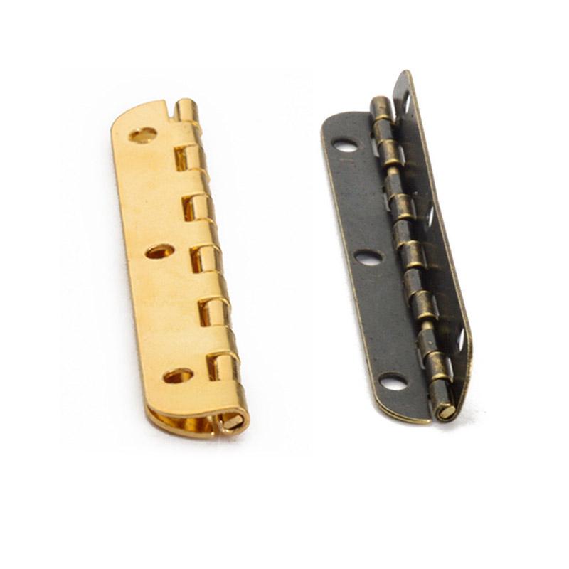 Buy 2Pcs Butt Hinges Wooden Box Small Hinges Jewelry Case Vintage Metal ...
