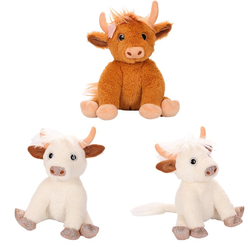Satın alın Scottish Plush Cow Highland Toy Soft Stuffed Animal ...
