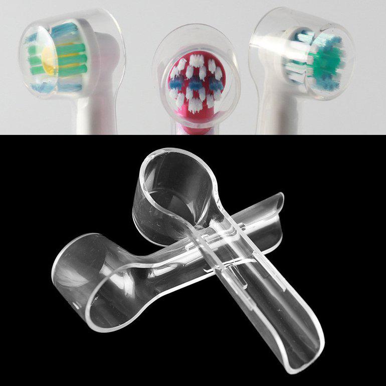 Buy Fu Ling Electric Toothbrush Head Dust Cover Protection Cover Round ...