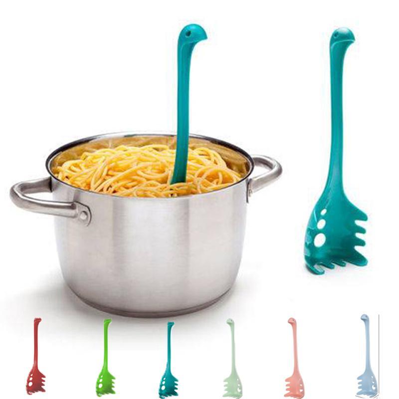 Buy Creative Dinosaur Spoons Papa Nessie Dinosaur Colander Spoon ...