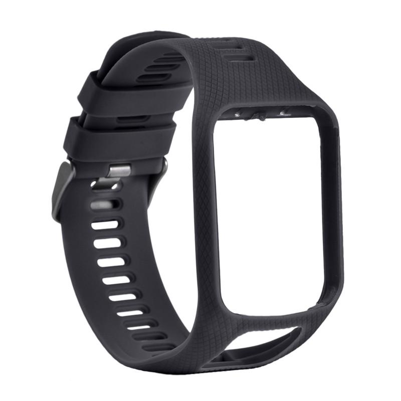 Buy Replacement Silicone Band Strap for TomTom Runner 2 / 3 Spark/3 ...