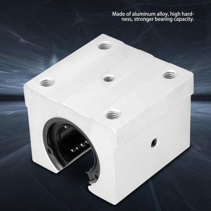 Buy SBR50UU 50mm Aluminum Open Type Linear Motion Bearing Slide Block at affordable prices ...