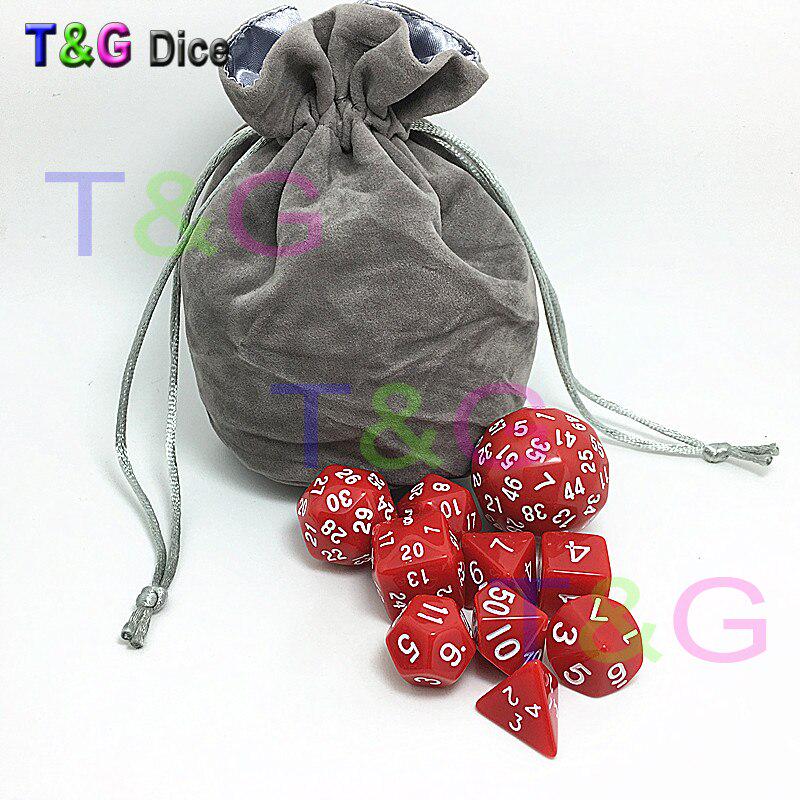 Buy 10pcs Digital Dice Set with Bag DUNGEONS & DRAGONS 4 Colors d4 d6 ...