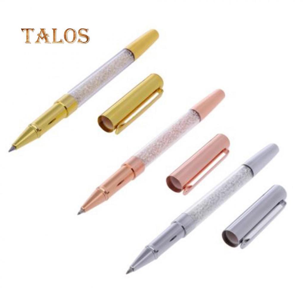 Rhinestone Signature Pen Metal Point Pen Student Stationery Office ...