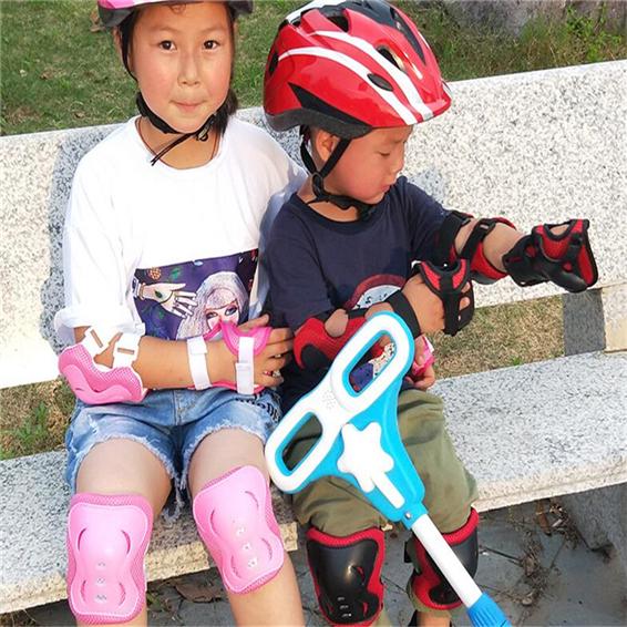 Cheap Kids Outdoor Sports Protective Gear Knee Pads Elbow Pads Wrist ...