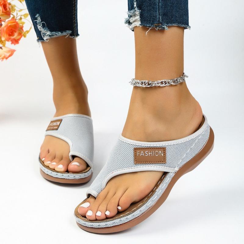 2024 Summer Sandwich Slippers for Women's Summer New Large Size Hollow ...
