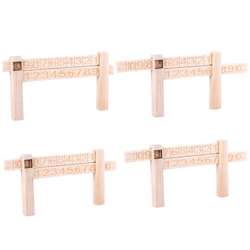 Buy 1-10 Number Counting Ruler Math Toy for Kindergarten Kids Baby at ...