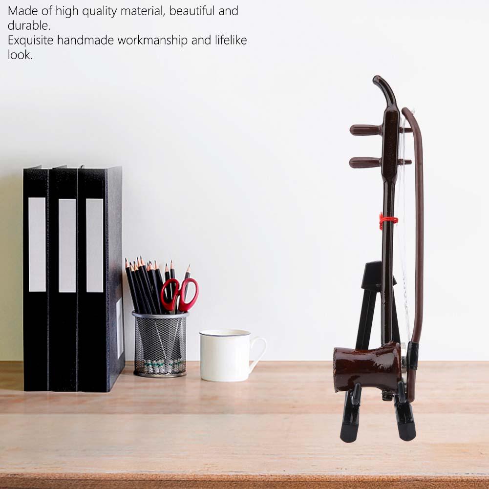 Buy Miniature Wooden Musical Instruments Model Display Mini Ornaments ...