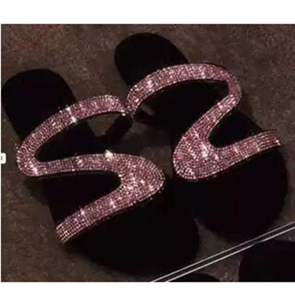 Buy 2019 Sandals Bright Diamond Leisure Outdoor Travel Beach Non-slip ...