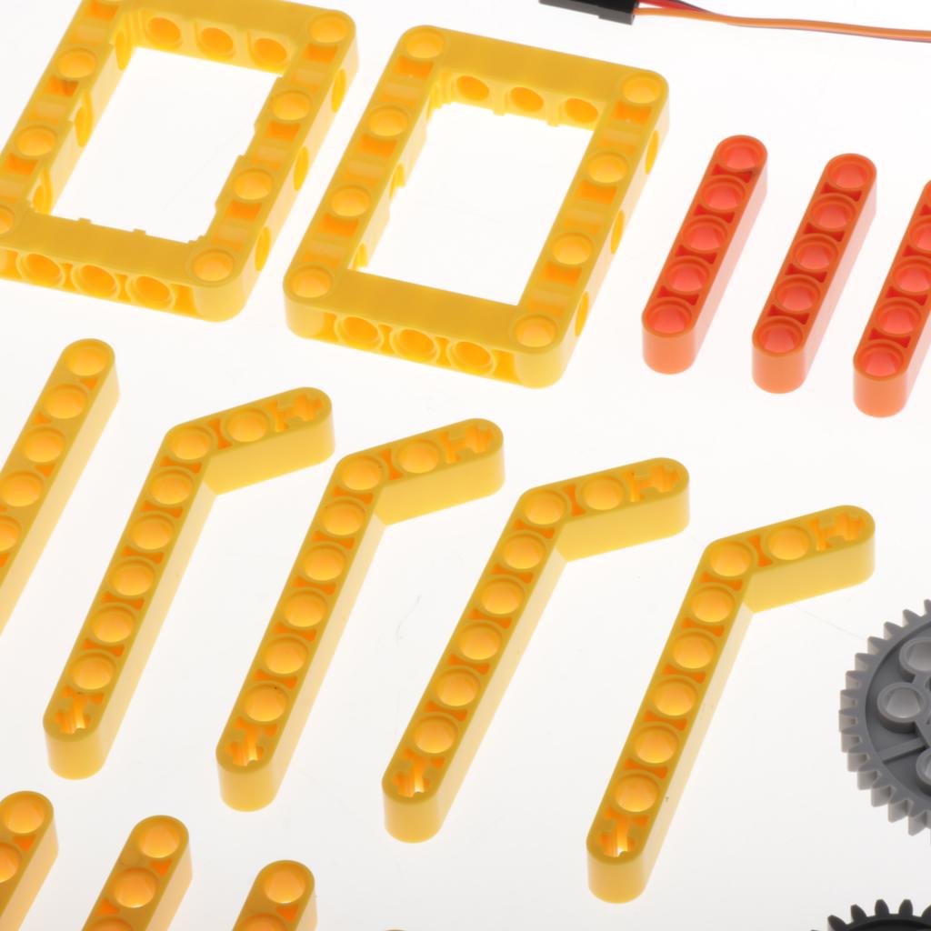 Buy DIY Robot Kit Programming Mechanical Building Block RC Kids ...