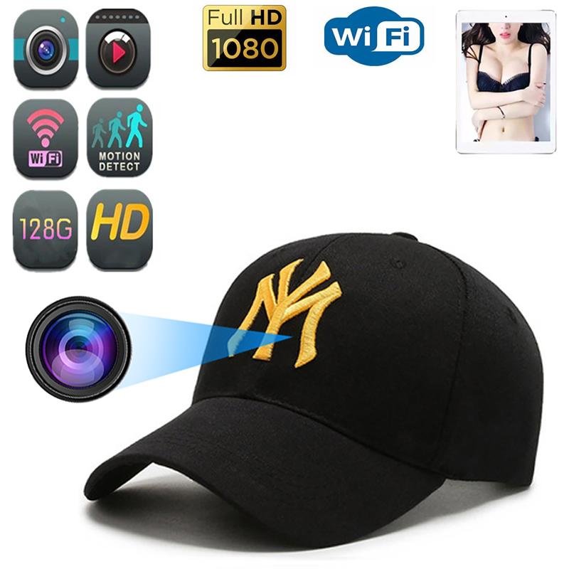 Buy Hd 1080p Wearable Baseball Hat Camera Fashion Baseball Cap Wifi ...