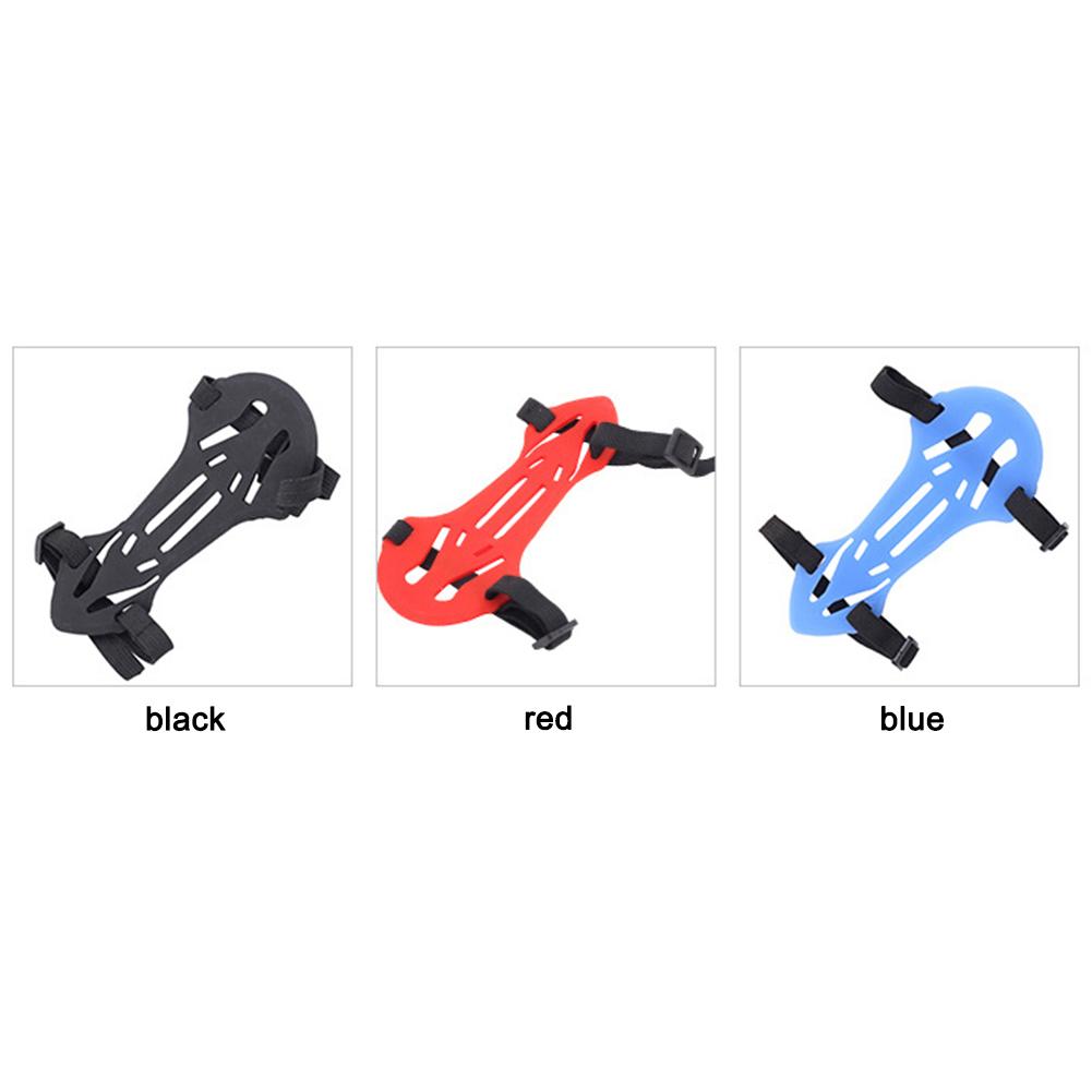 Buy Recurve Bow Arrow Rubber Arm Guard Sleeve Cam Bows Forearm ...