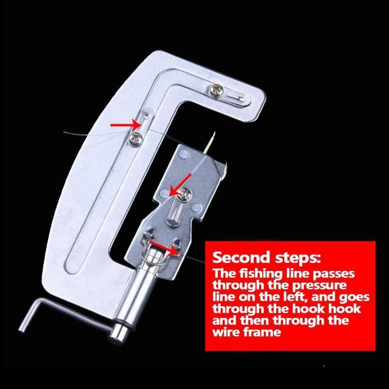 Buy Practical Fishing Outdoor Durable Useful Fishing Hook Line Tier Tie ...