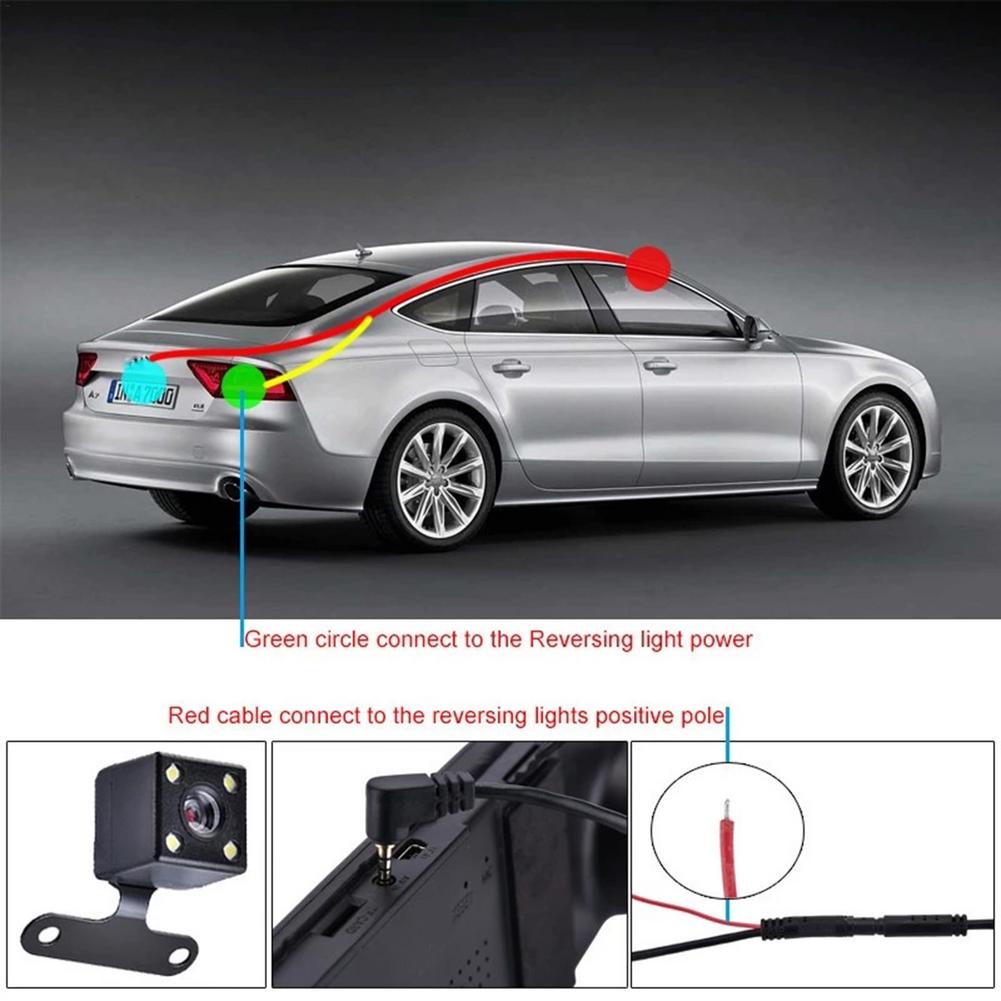 Buy Universal 5 Pin HD Car Rear View Camera Reversing Camera with Night ...