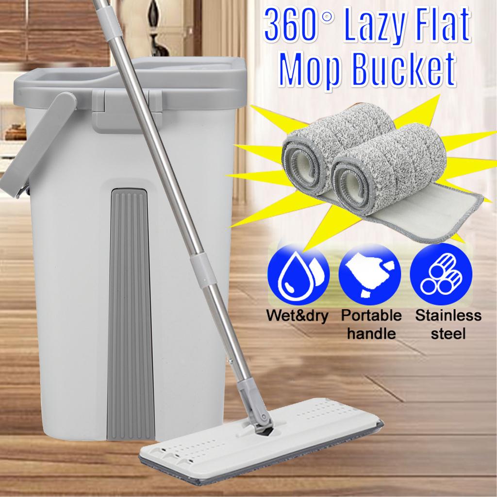 Buy 360 Degree Spray Magic Automatic Spin Mop Self Washing Fiber ...