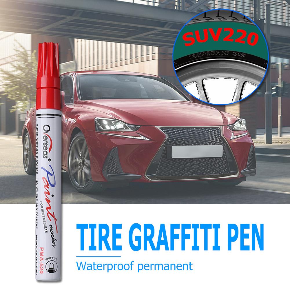 💰Koupit online: Waterproof Car Tire Tread Permanent Paint Marker Pen ...