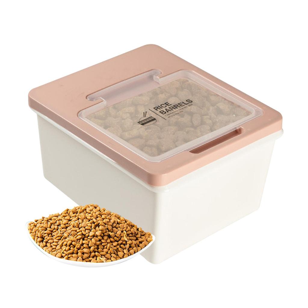 Satın alın Dog Food Holder|Pet Food Storage Bucket With Silicone ...
