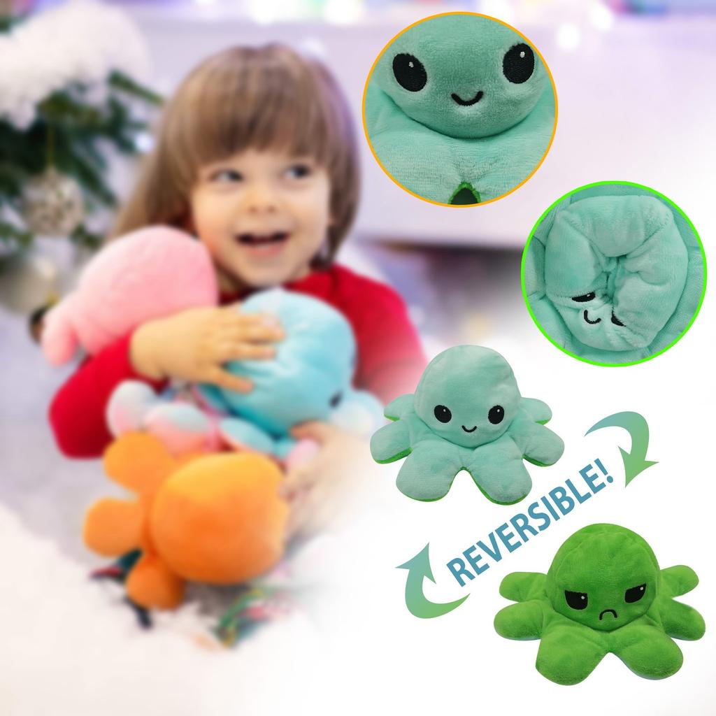 Buy Kids Soft Gift Children Cute Plush Toys Double-Sided Flip Doll Soft ...