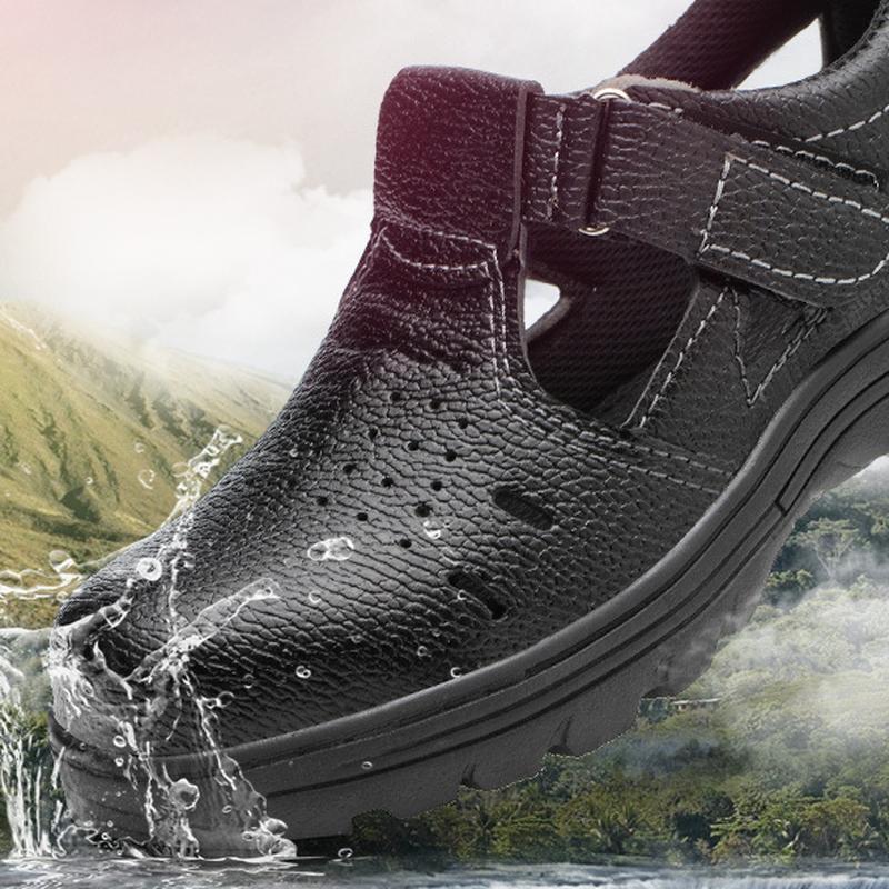 Labor Insurance Shoes Men's Breathable Anti-smashing Anti-piercing Wear ...