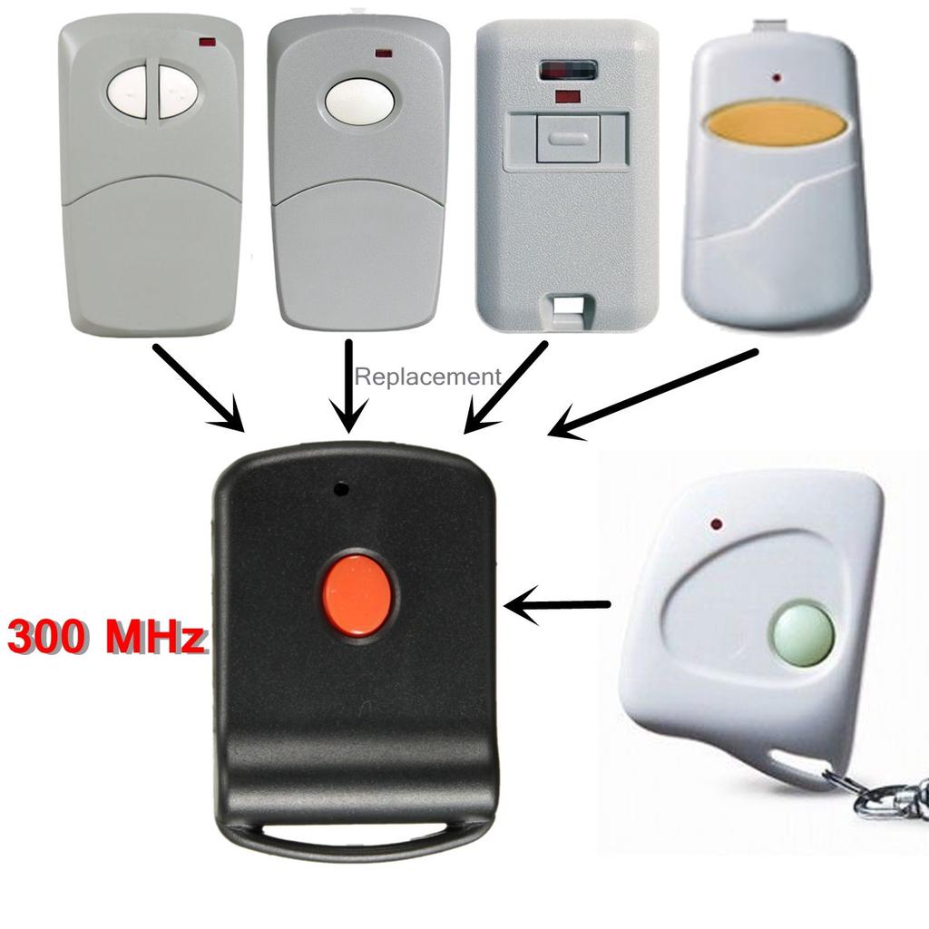 Buy 2 Pcs Mini Wireless Remote Control Garage Gate Door Transmitter For ...